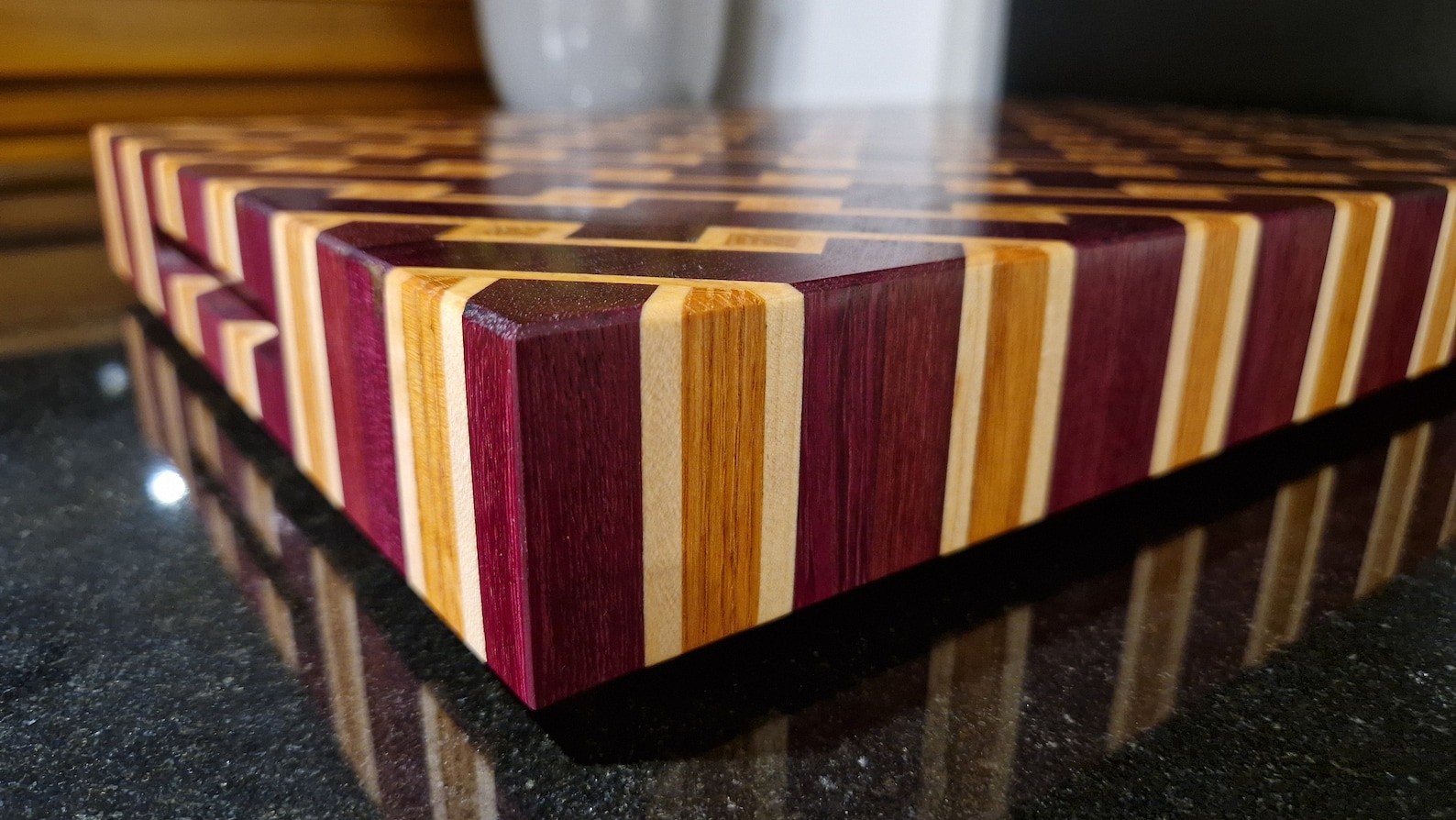 PURPLE HEART End Grain Cutting Board - Etsy