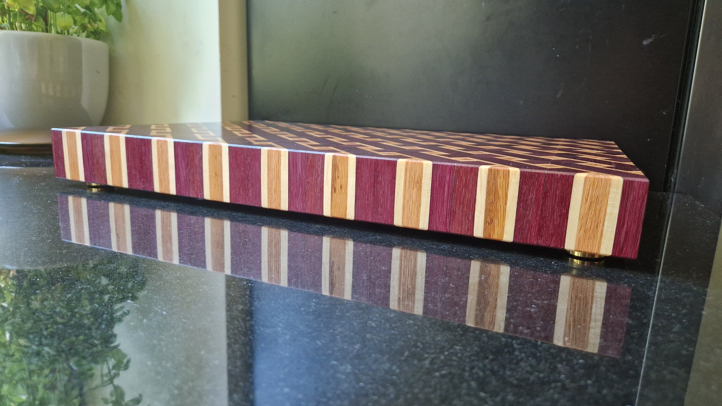 PURPLE HEART End Grain Cutting Board - Etsy