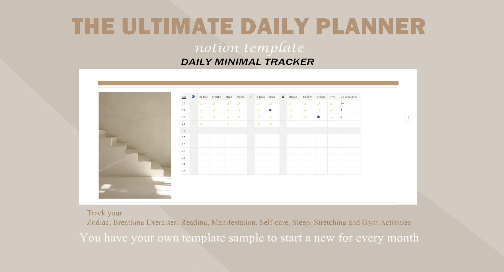 ULTIMATE DAILY PLANNER Notion Template - Etsy