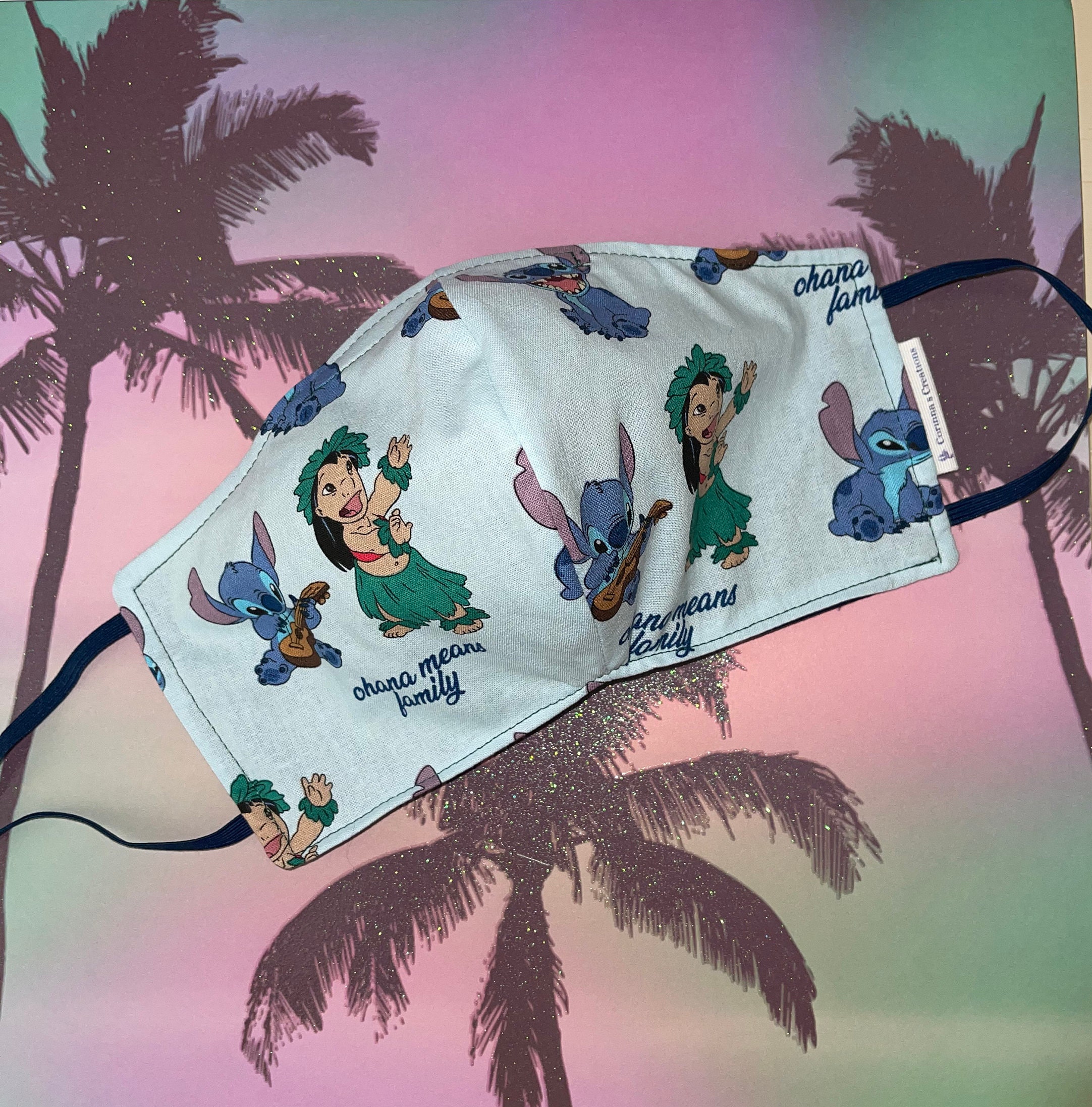 Disney Stitch Masks - Etsy