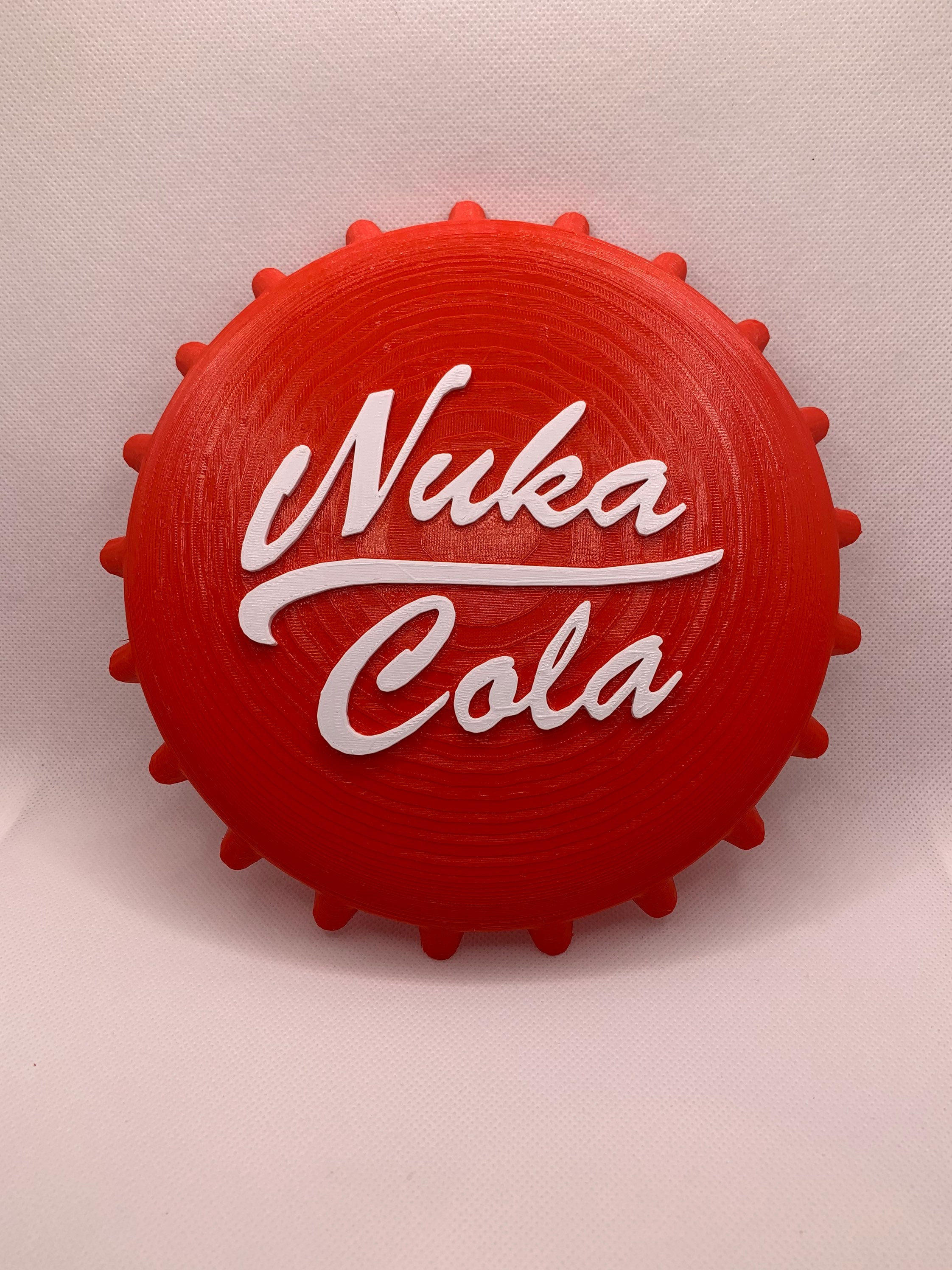 Nuka Cola Bottle Cap Wall Art From Fallout 4 Etsy