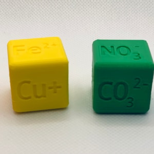 Ionic Bonds Learning Dice Game | Chemistry Classroom Manipulatives ...