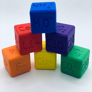 Ionic Bonds Learning Dice Game | Chemistry Classroom Manipulatives ...