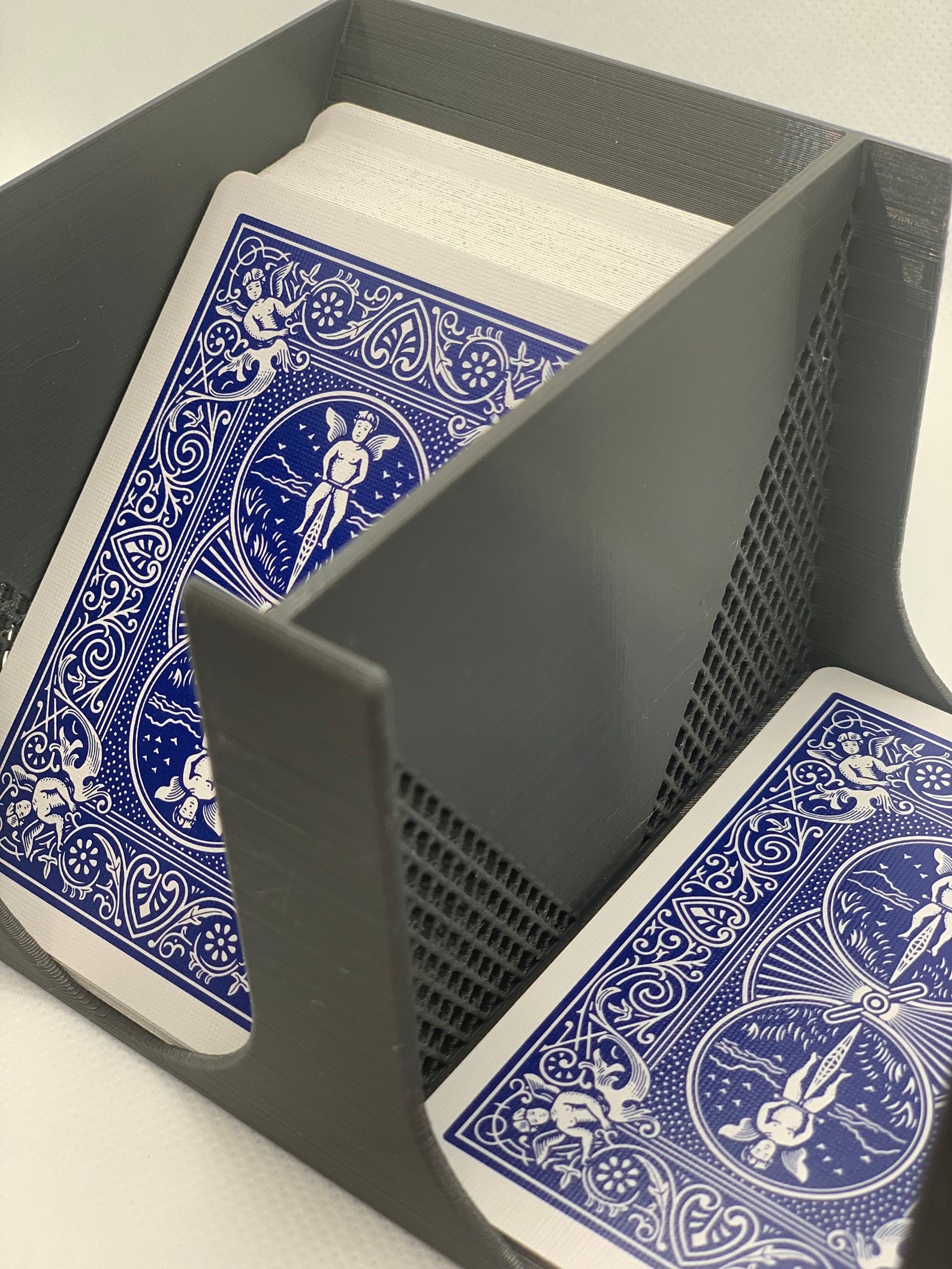3D Printed Draw and Discard Playing Card Holder | Etsy