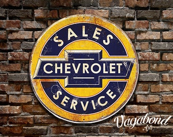 Chevrolet Wall Sign - Etsy