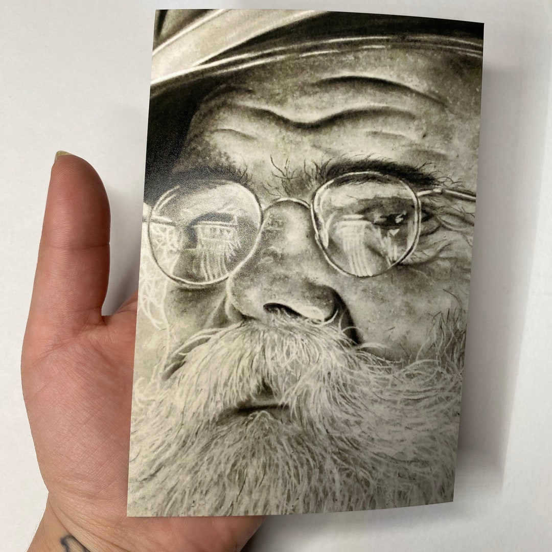 The Captain Art Print Charcoal Drawing Original Art Realism - Etsy