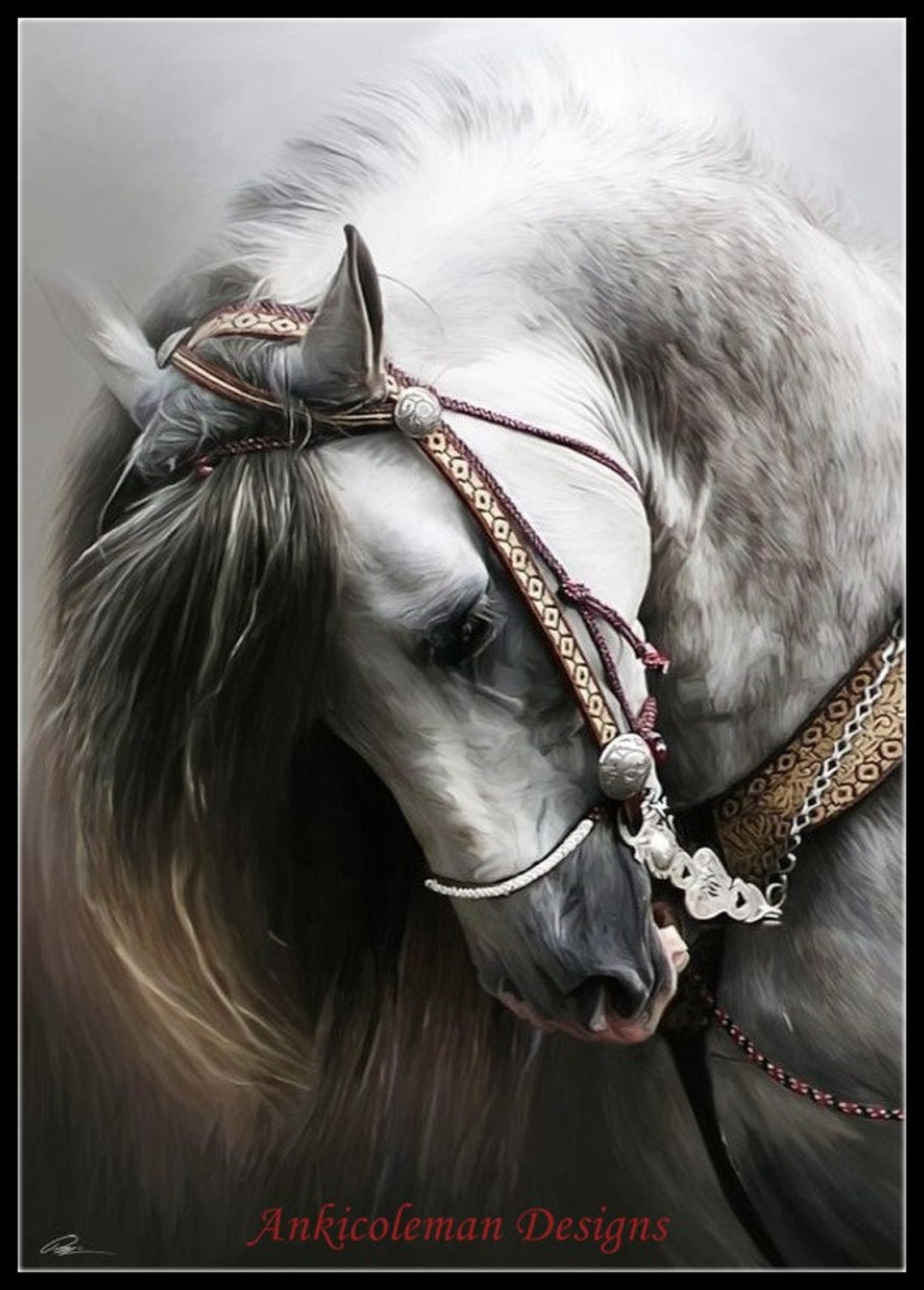 CA168236001 - Andalusian Horse-counted Cross Stitch Patterns ...