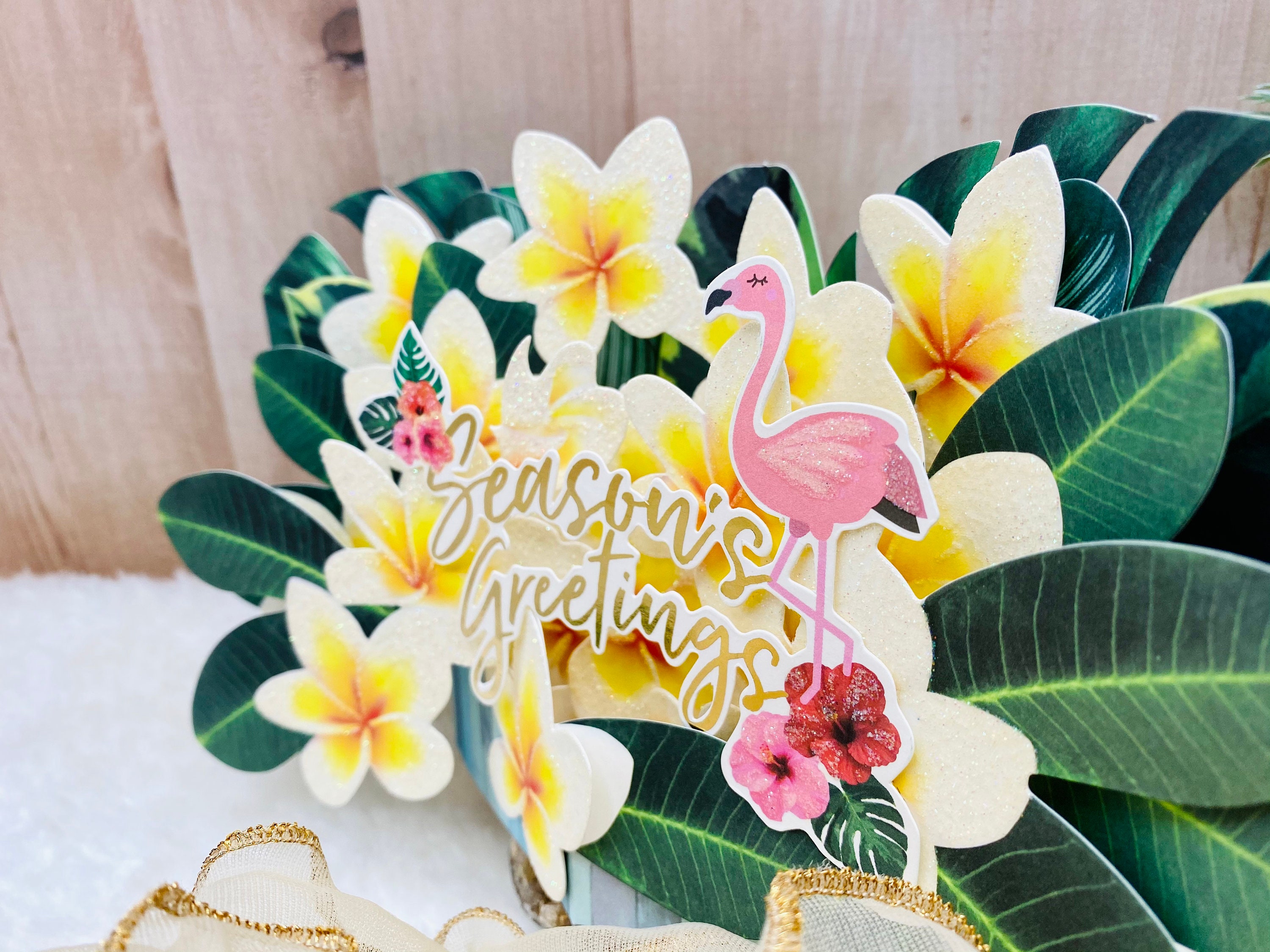 Pop up Bouquet Card, Flower Card, Pop up Card, 3D Card, Greeting Card ...
