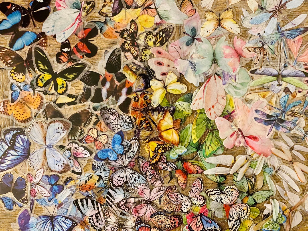 Butterflies Stickers Collection, Holiday Stickers, Scrapbook Stickers ...