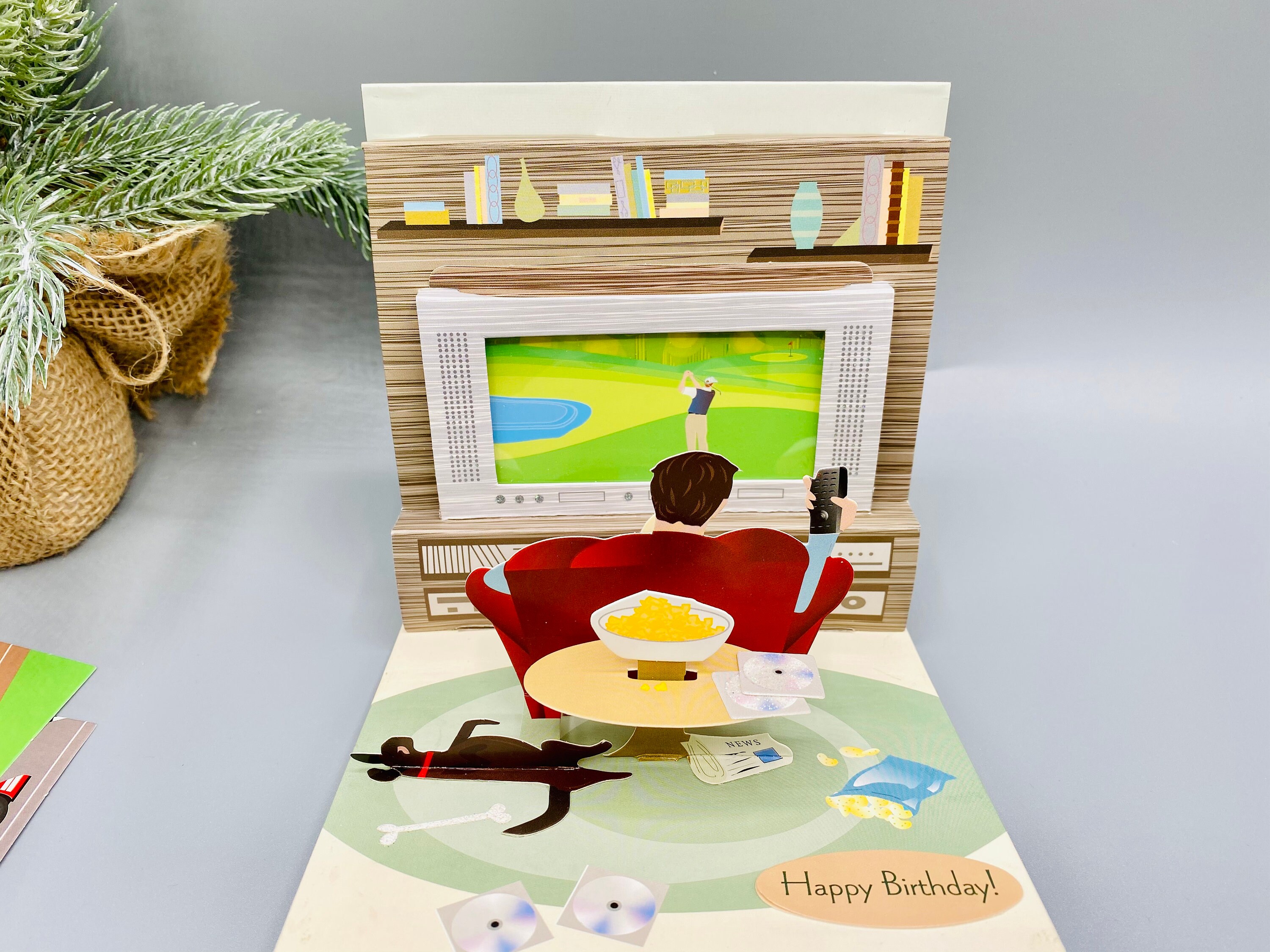 Customized-Birthday Card for Him Fathers Card 3D Greeting | Etsy
