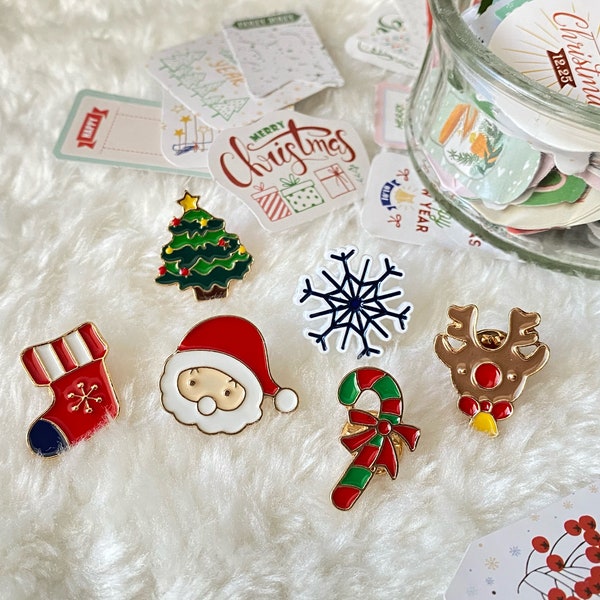 Christmas Pins - Etsy