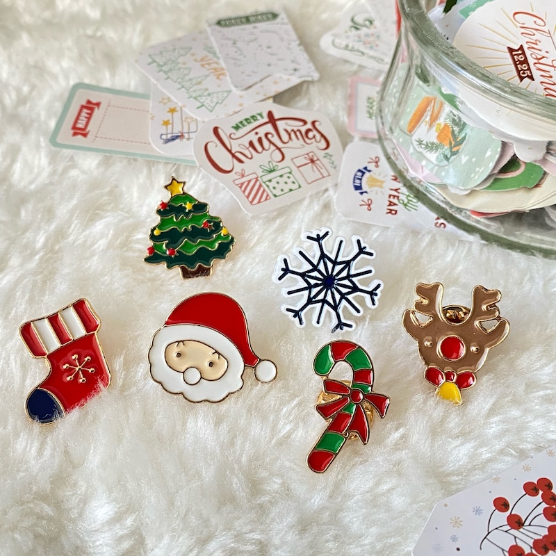 Christmas Pins - Etsy