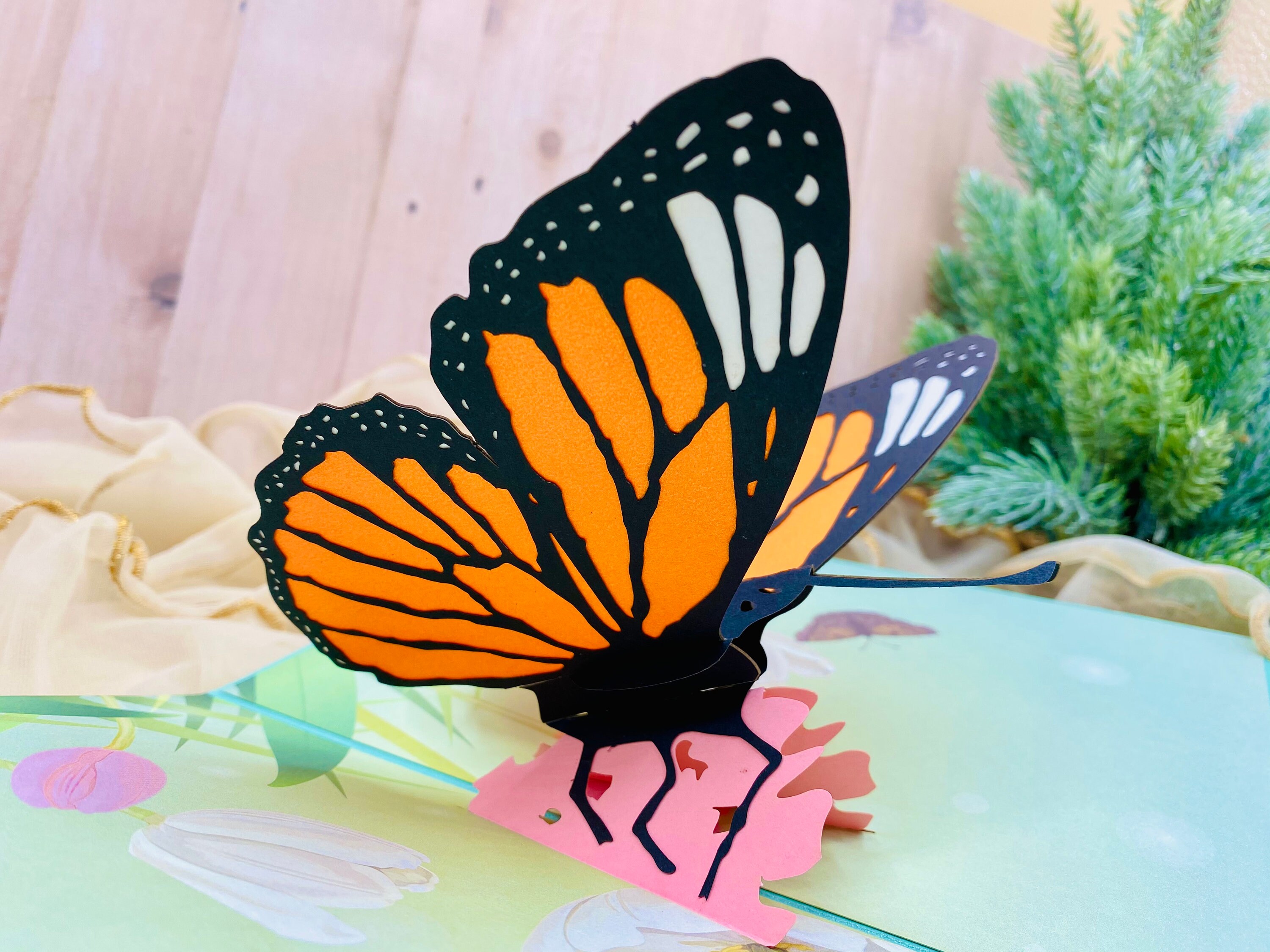 Flying Butterflies Butterfly Pop up Card 3D Card Card for - Etsy