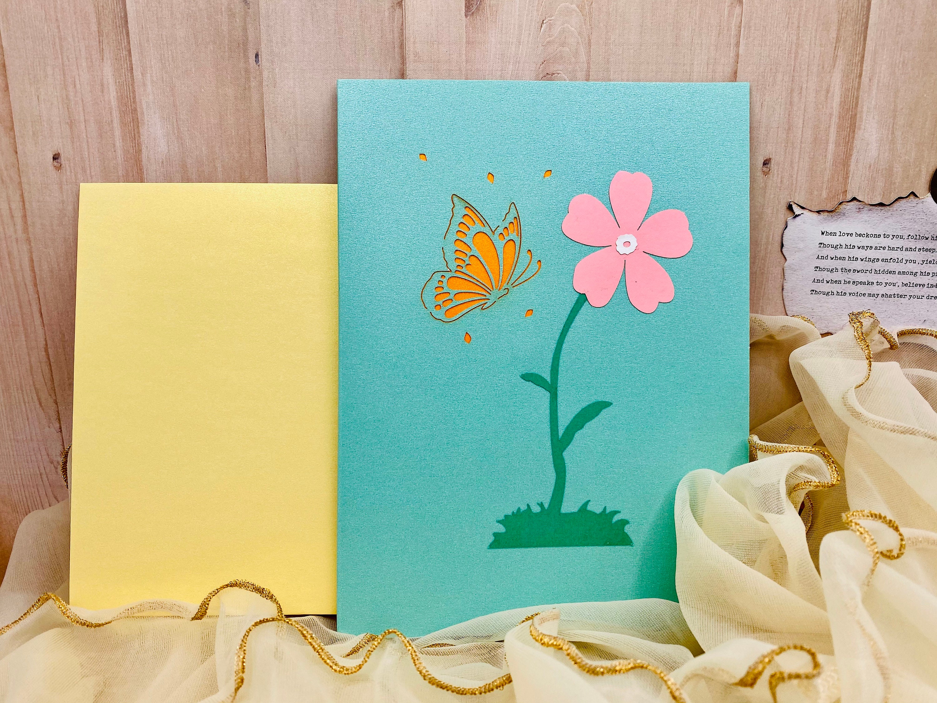 Flying Butterflies Butterfly Pop up Card 3D Card Card for - Etsy