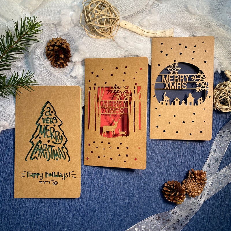 Kraft Paper Cards - Etsy