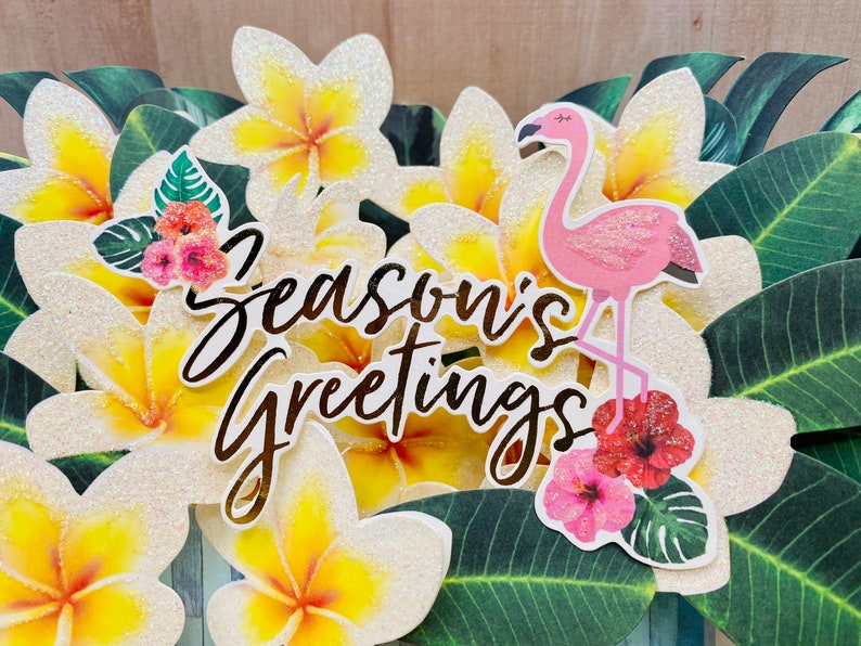 Pop up Bouquet Card Flower Card Pop Up Card 3D Card | Etsy