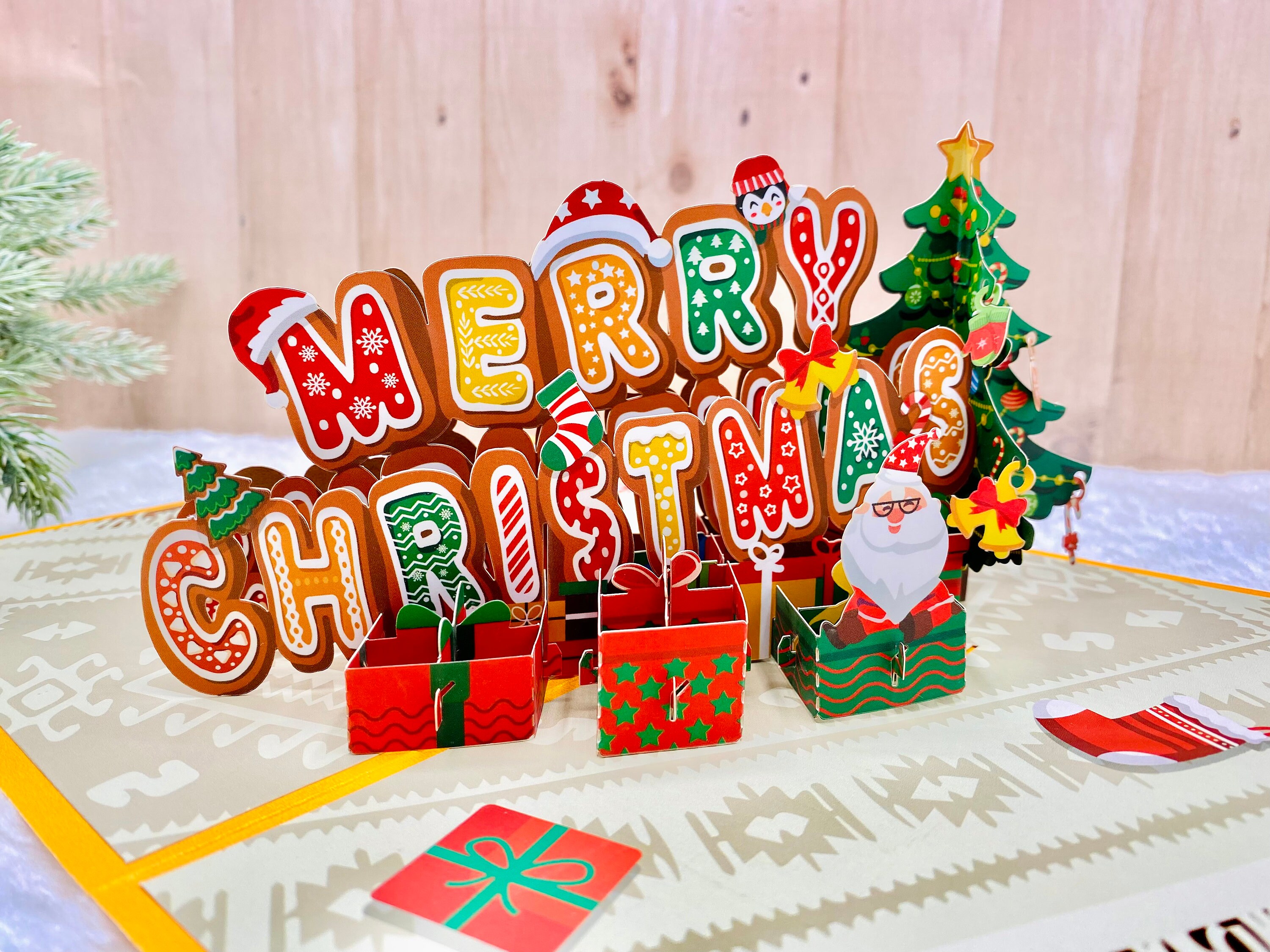 Pop up Christmas Card 3D Pop up Christmas Card Holiday - Etsy