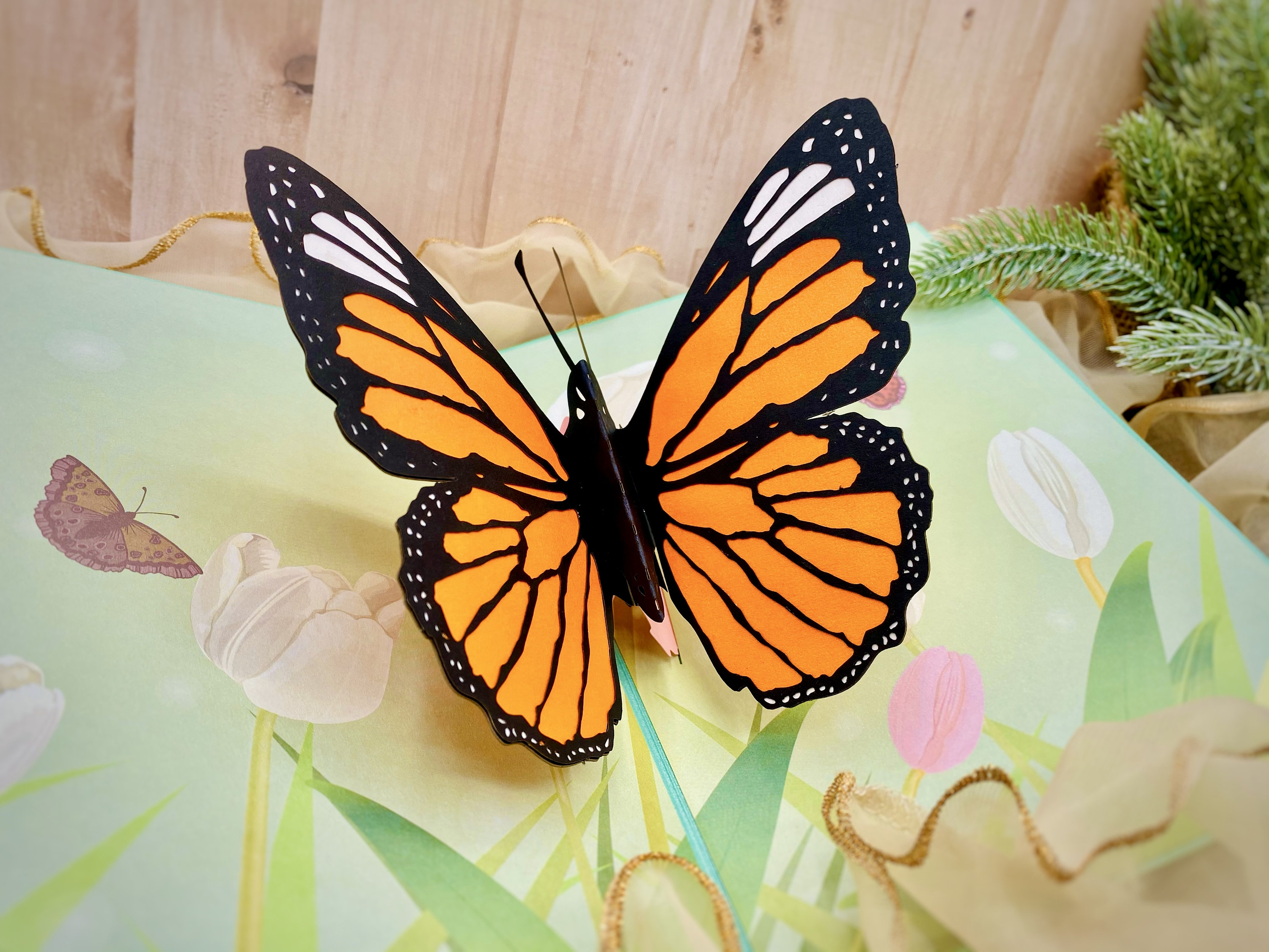 Flying Butterflies Butterfly Pop up Card 3D Card Card for - Etsy