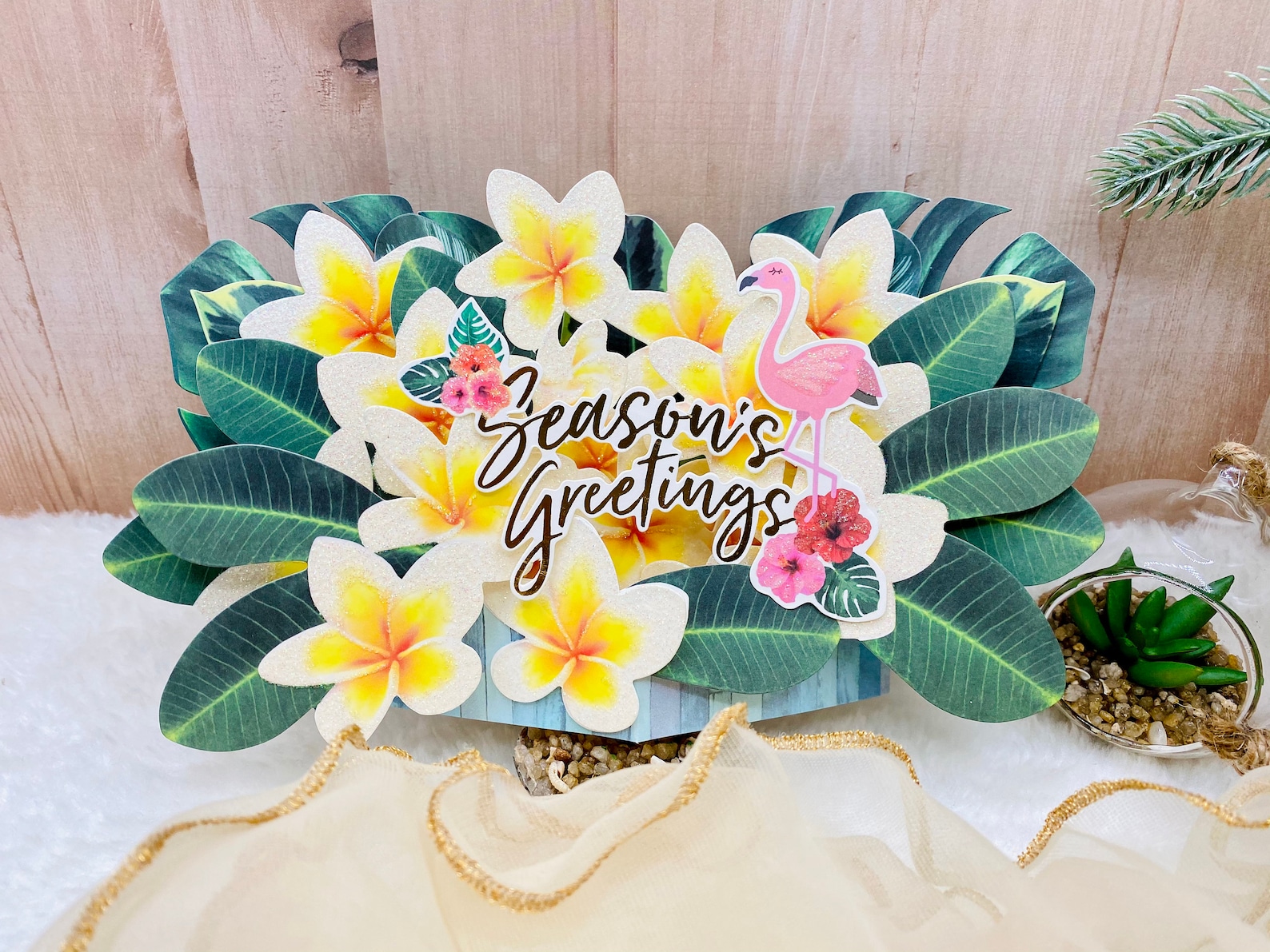 Pop up Bouquet Card Flower Card Pop Up Card 3D Card | Etsy