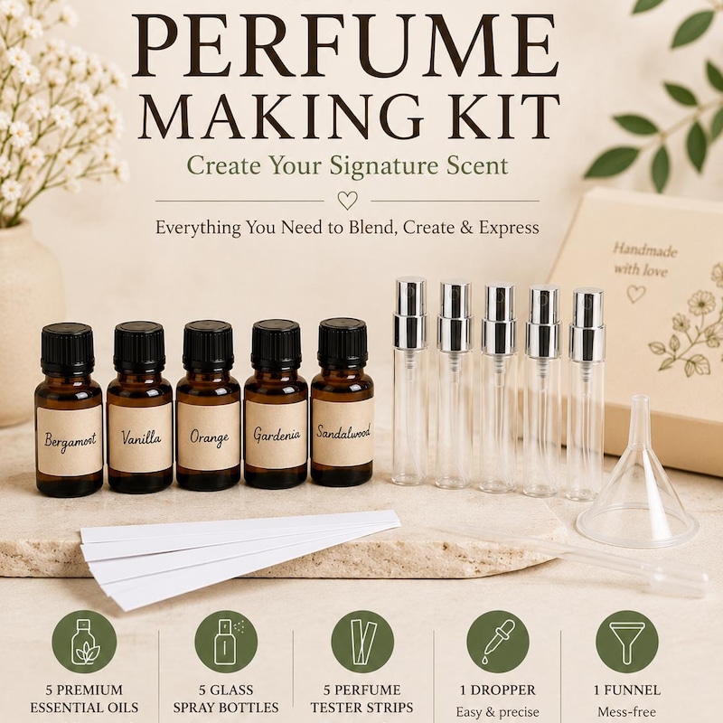 Unisex Perfume Kit - Etsy