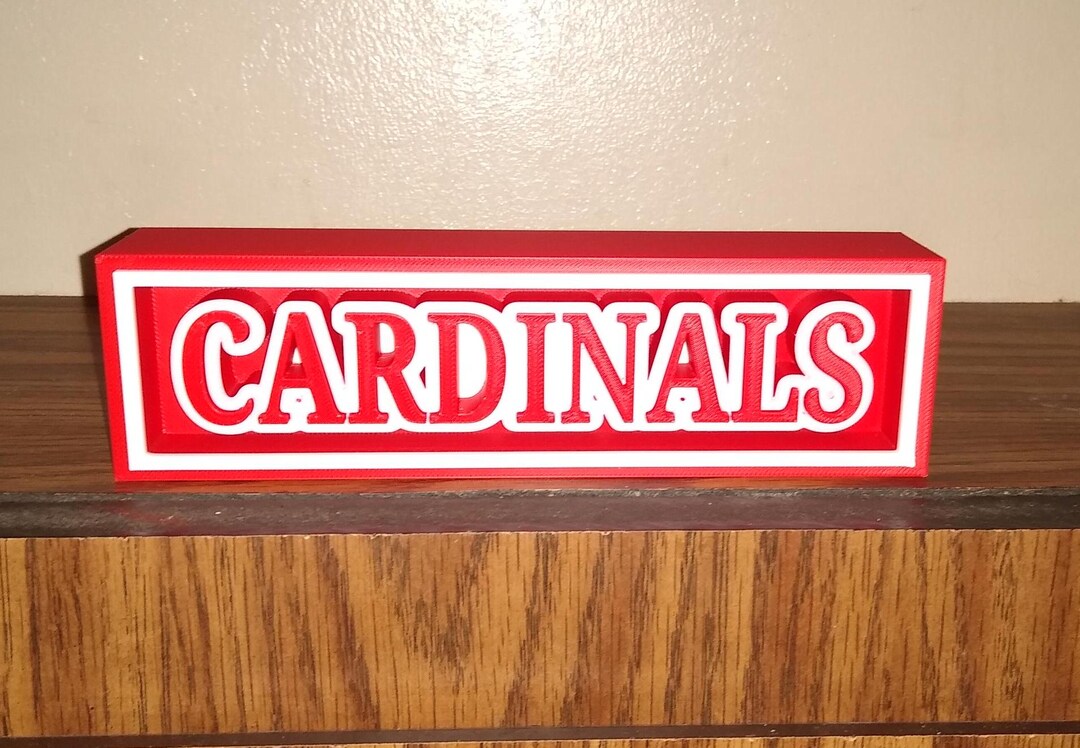 ARIZONA CARDINALS Name Plate Team Sign, Nfl Team Nameplate/sign ...