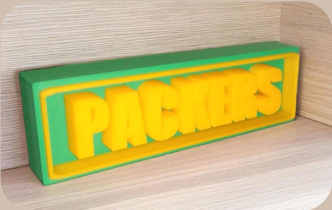 Nfl Team Signs GREEN BAY PACKERS Sign Team Nameplate/sign. Nfl Teams ...