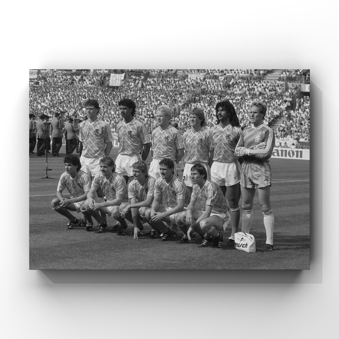 Poster Team Photo European Championship '88, Koeman, Gullit, Van Basten ...