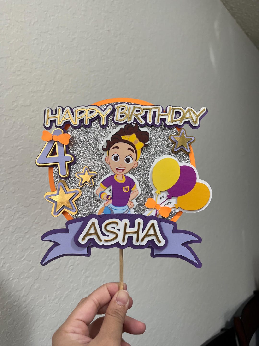 Meekah Inspired Birthday Cake Topper - Etsy