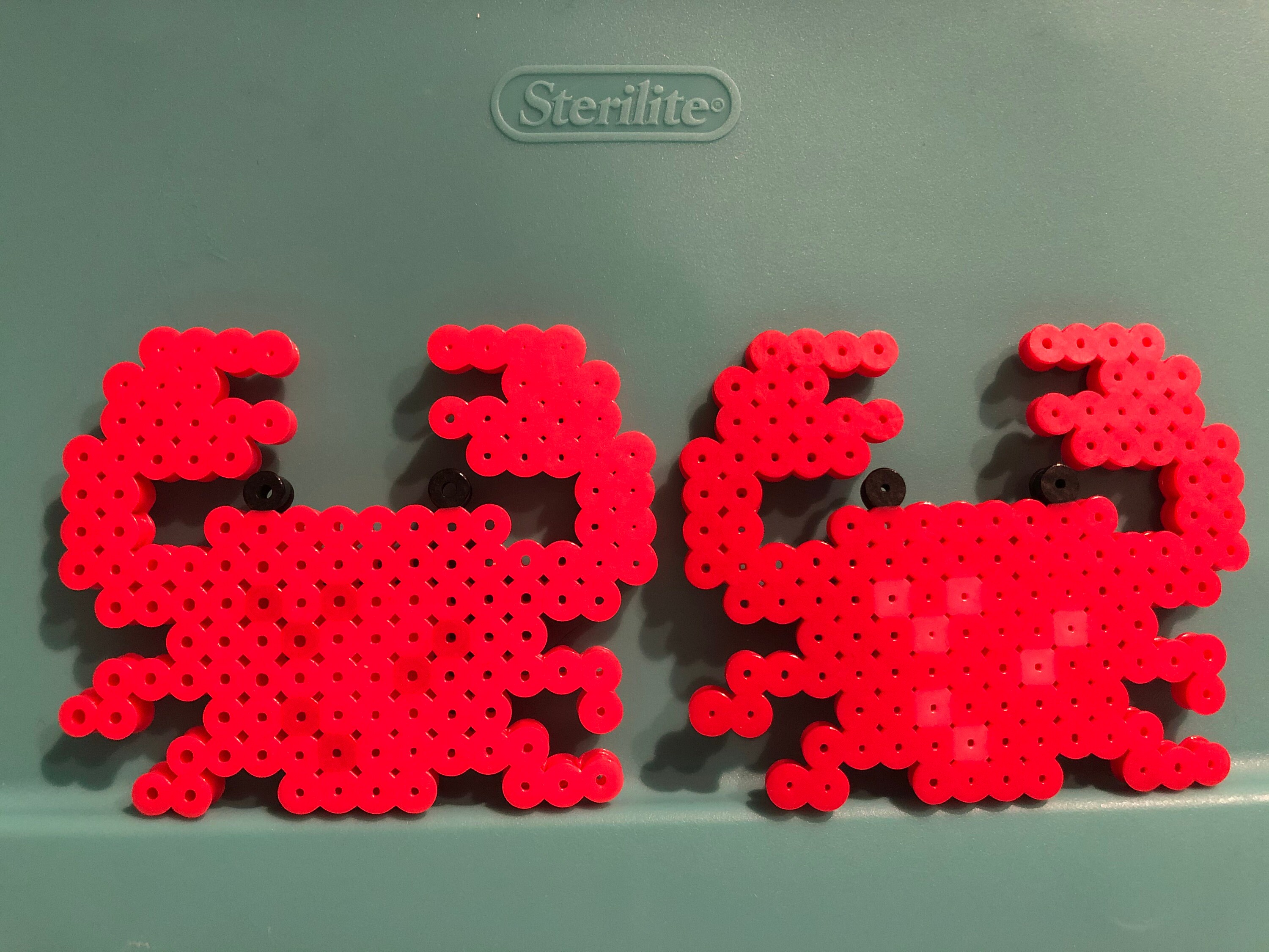 Crab Perler Bead Magnet | Etsy