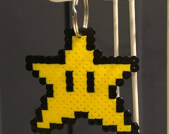 Mario Star Perler - Etsy