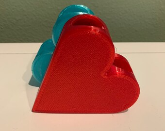 Heart Pencil Holder - Etsy