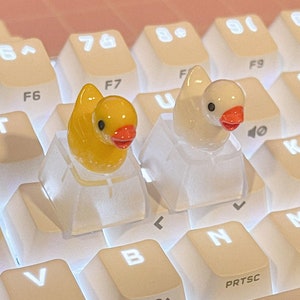 Duck Keycap Rubber Duck Keycap yellow or White - Etsy Canada