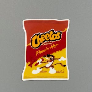 Hot Cheetos and Takis Stickers (more Brands in Shop) - Etsy