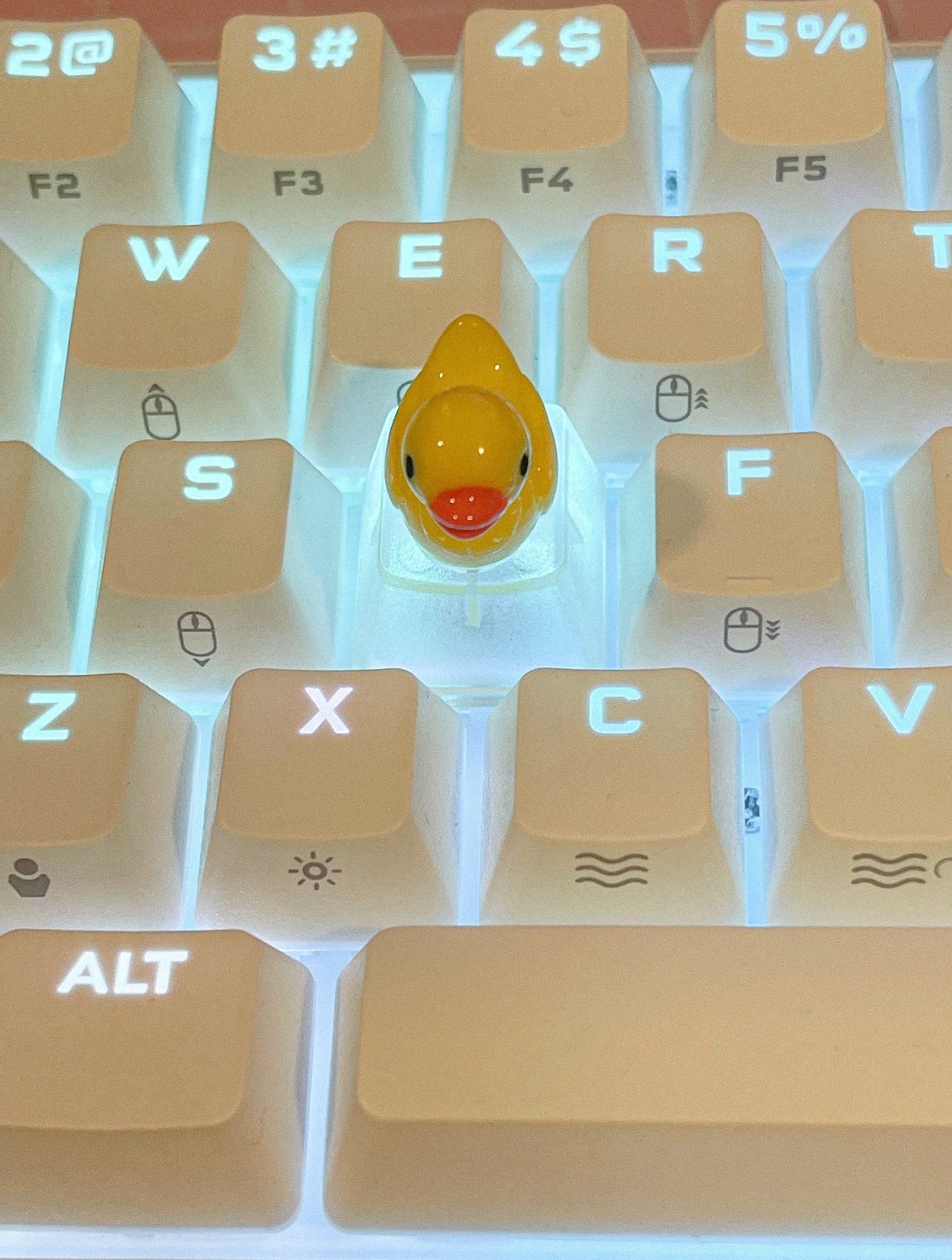 Duck Keycap Rubber Duck Keycap yellow or White - Etsy Canada