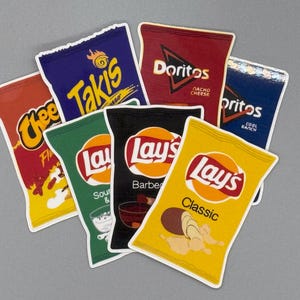Hot Cheetos and Takis Stickers (more Brands in Shop) - Etsy