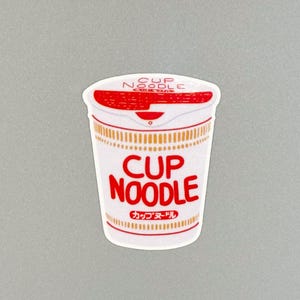 Instant Noodle Stickers (cup Noodle, Super Spicy Noodles, and More) - Etsy