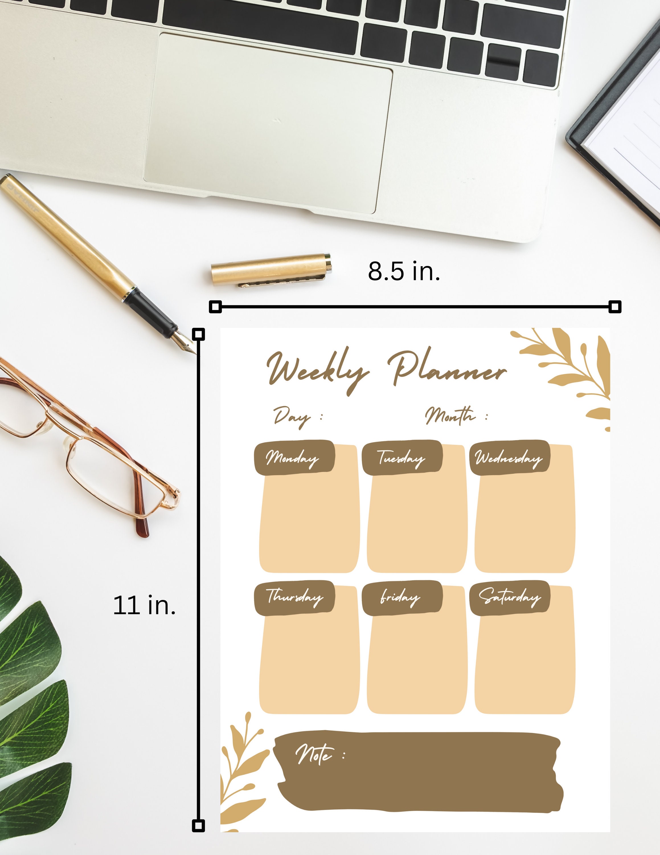 Weekly Planner Minimalist Editable| Activity| Weekly School Schedule - Etsy