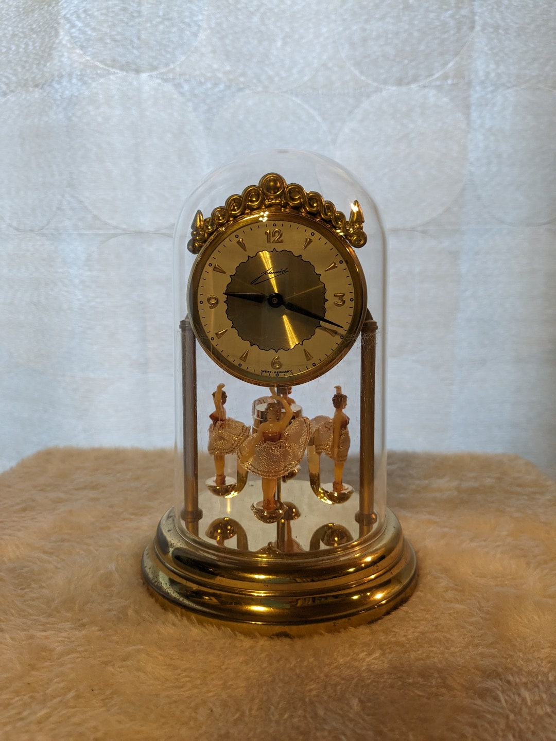 Schmidt Ballerina Dome Clock. West German. Wind Up. - Etsy