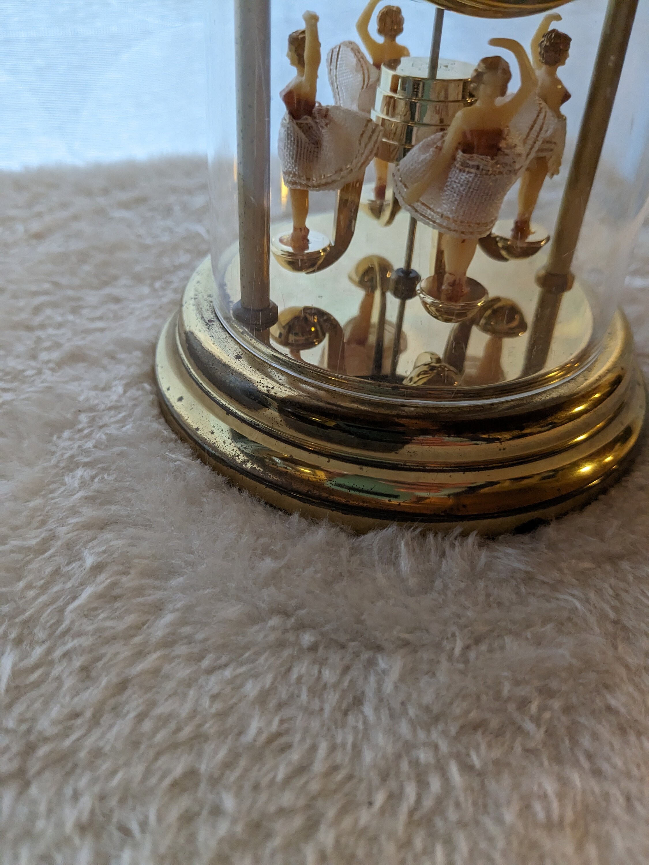 Schmidt Ballerina Dome Clock. West German. Wind Up. - Etsy