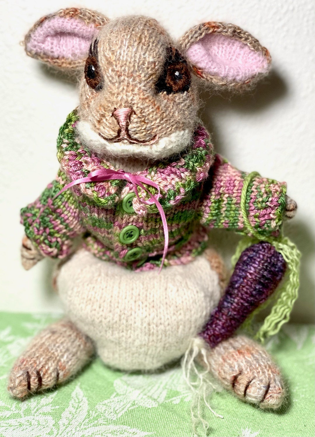 Flopsy or Mopsy Peter Rabbit Sister Hand Knit - Etsy
