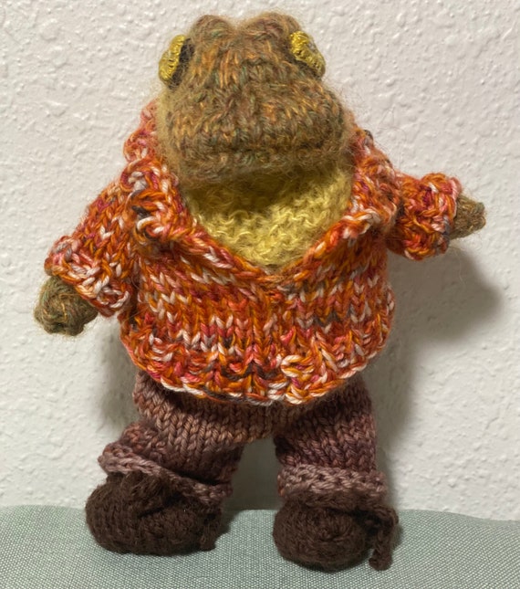Mr. Toad From Toad Hall in Wind in the Willows Hand Knit - Etsy