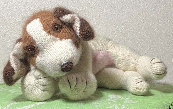 Beagle Puppy Hand Knit - Etsy