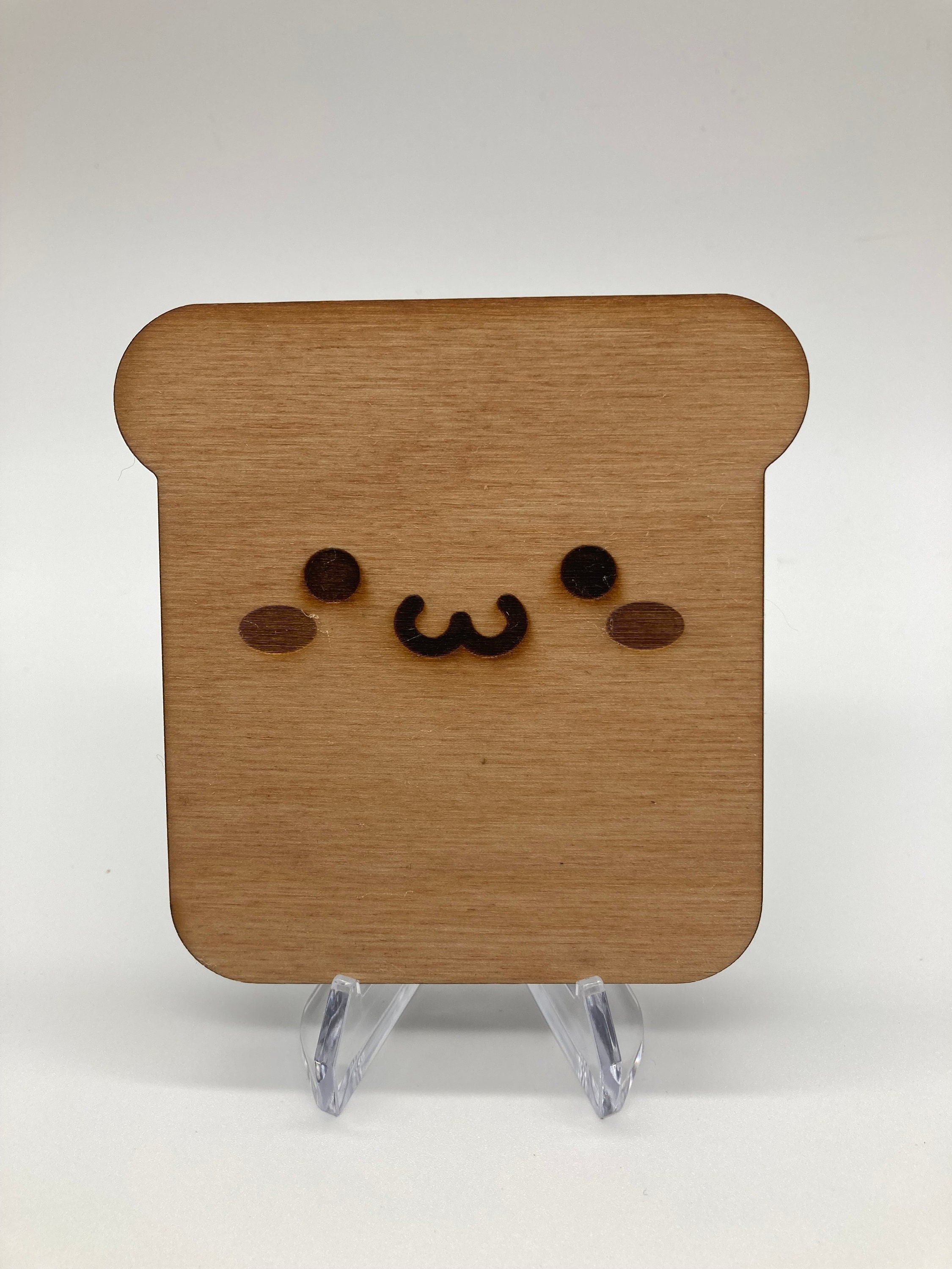 Funny Faces of Toast Coasters - Etsy