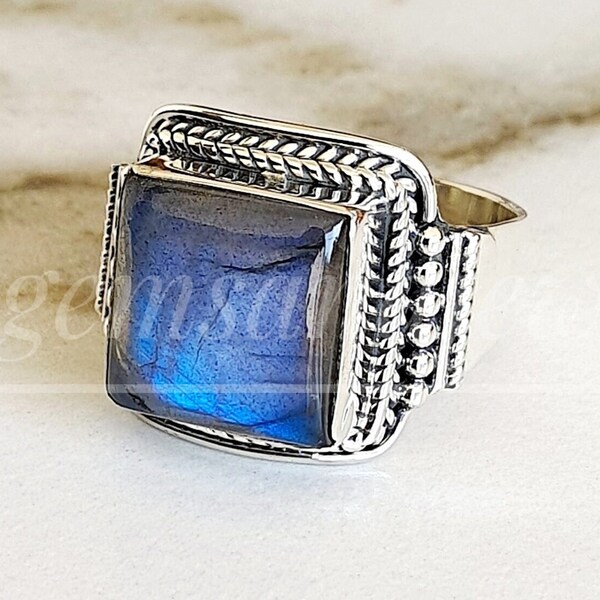 Big Stone Ring - Etsy