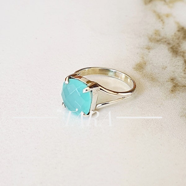 Aqua Ring - Etsy