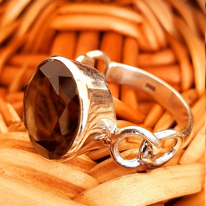 Brown Ring - Etsy