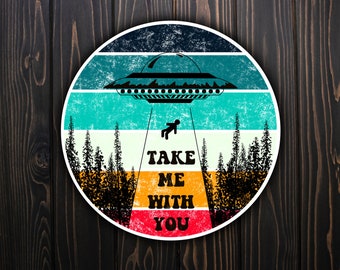 Take Me Sticker - Etsy
