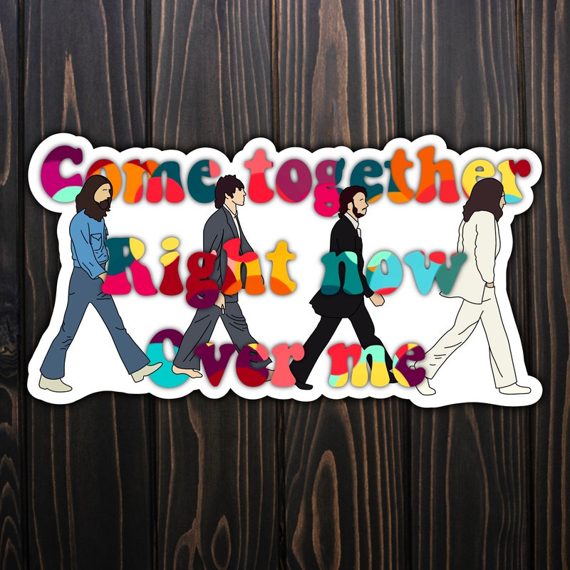 The Beatles Sticker - Etsy