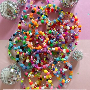 Friendship Bracelet | Rainbow ~ 90s Style ~ Multi Colour | Elasticated ...