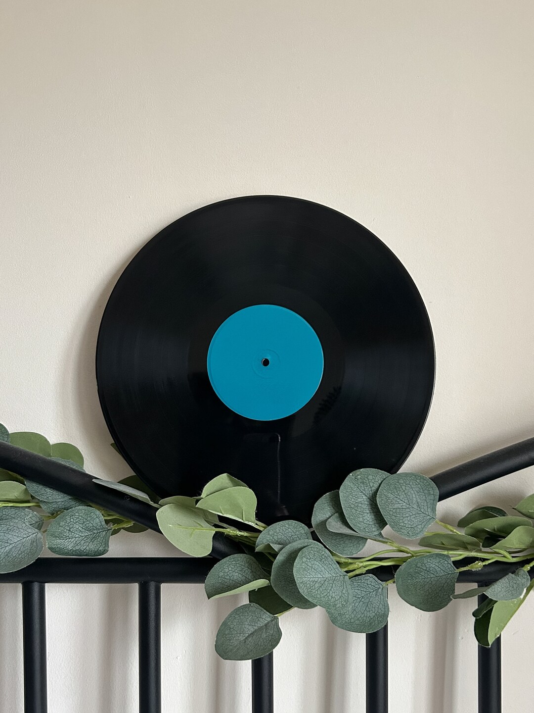 Vinyl Record | Repurposed | Teal - Etsy